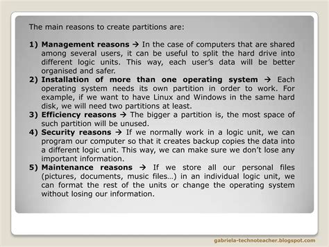 Hard Drive Partitions Ppsx