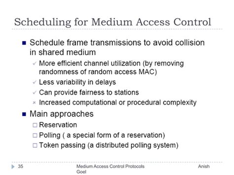 Medium Access Control Pptx