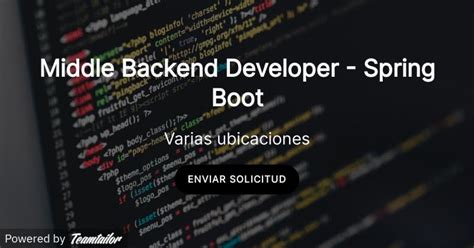 Alejandra Sánchez Martín On Linkedin Middle Backend Developer Spring