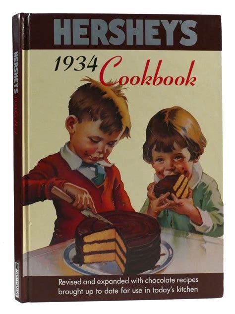 hershey s 1934 cookbook revised and expanded edition