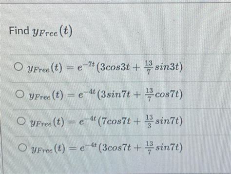 Solved You Are Given A Second Order System With The