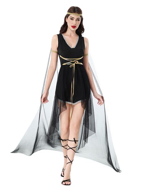 Medieval Dress Of A Greek Goddess Halloween Costume Shopluck