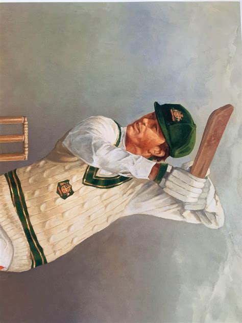 A portrait of “Steve Waugh” by d’Arcy W.Doyle - Artist Proof print ...