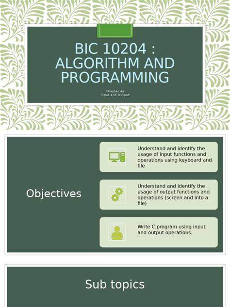 Chapter4a Input Ouput Pdf Computer Engineering Software Engineering