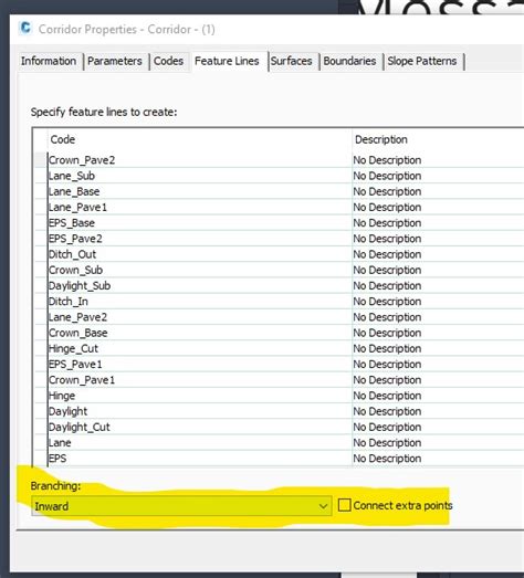 solved data referenced corridor code set style not working properly