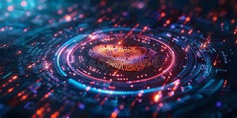 Enhancing Login Security With Ai Powered Fingerprint Scanning Technology Concept Biometric