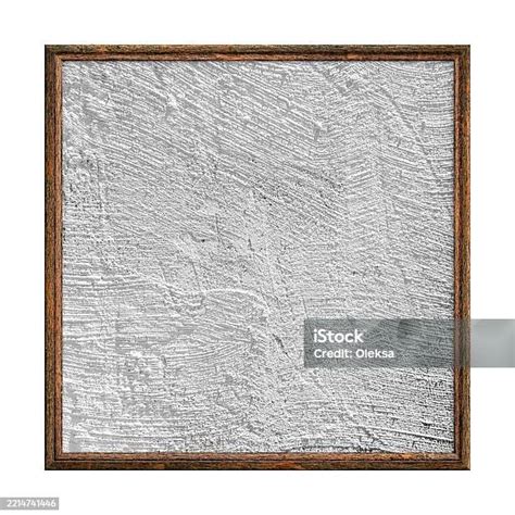 나무 프레임 빈 나무 프레임은 흰색 배경에 고립 된 흰색 질감 페인트로 그려져 있습니다 빈 프레임 간판 모형 0명에 대한 스톡 사진 및 기타 이미지 Istock