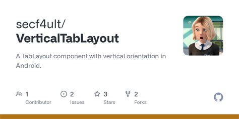 Github Secf4ultverticaltablayout A Tablayout Component With