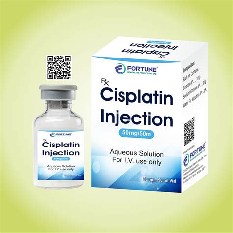 Cisplatin Injection 50mg Fortune Healthcare Product Pvt Ltd