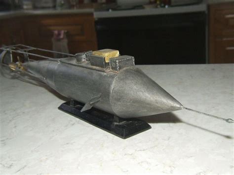 Css Pioneer Confederate Submarine Metal Model 2072223402