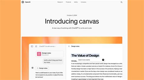 Openai Launches Canvas Interface For Enhanced Writing And Coding Collaboration Technology