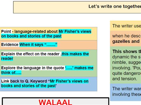 Aqa English Language Paper 1 Walkthrough June 2018 Teaching Resources