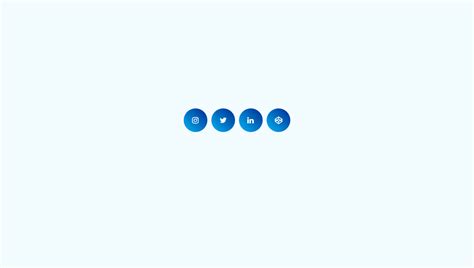 30 CSS Social Media Icons
