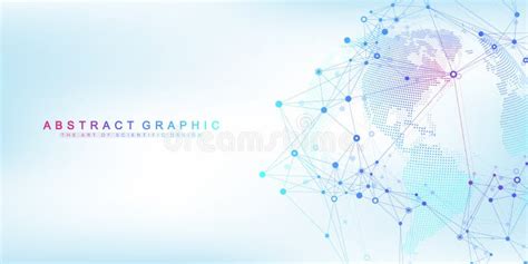 Global Network Connection Concept Social Network Communication In The