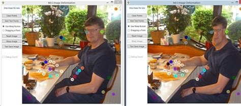 image warping using simplified mls in c wpf codeproject