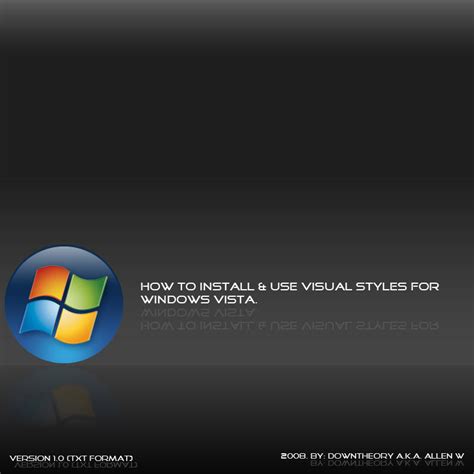 Winvista How To Install A Vs By Downtheory On Deviantart