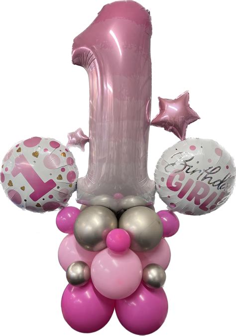 deluxe number stack balloon display