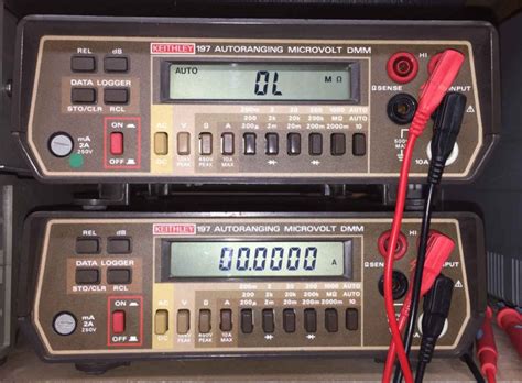 Keithley 197 Microvolt Dmm Logis Labs