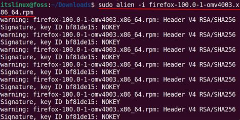 How To Install RPM Packages On Ubuntu Its Linux FOSS