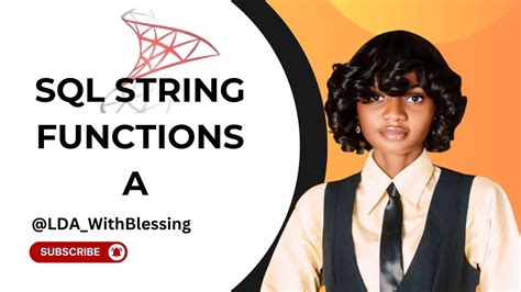 Sql String Functions Sql For Beginners Part A Youtube