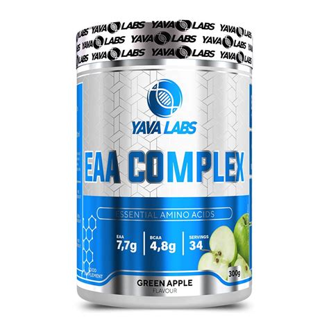 Yava Labs Eaa Complex 300 G 34 Servings Ae Cy Cheaper Supplements Ltd