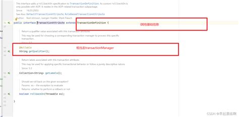 Spring是如何解析transactional属性的transactional 在哪解析的 Csdn博客