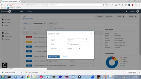 Va Vulnerability Assessment Con Nessus Hacker Web Security
