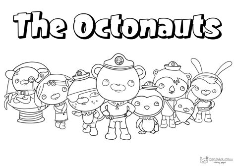 The Octonauts Printable Coloring Pages