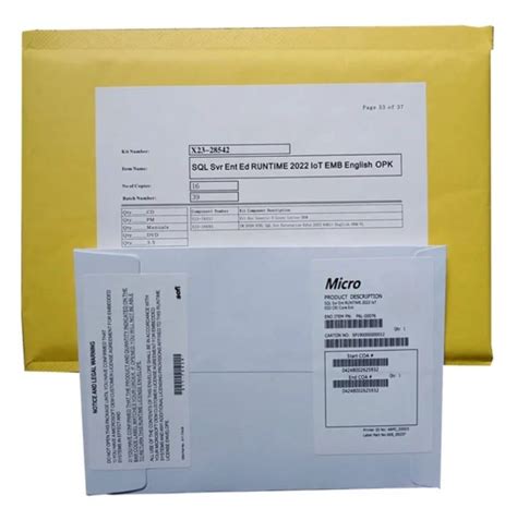 Sql Server Microsoft Dvd Pack 20192022 Standard Or Enterprise