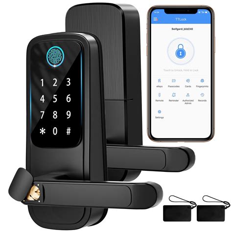 Buy Smart Door Lock With Handle Fingerprint Door Lock Electronic