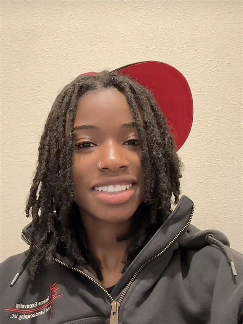 Pin On Fine Studs🤭 Female Dreads Hairstyles Studs With Dreads