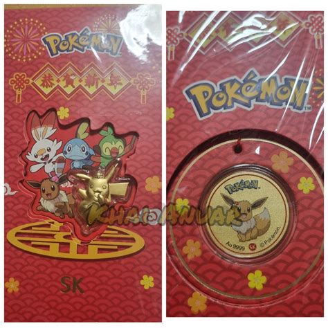 Pokemon Sk 999 Gold Luxury Accessories On Carousell