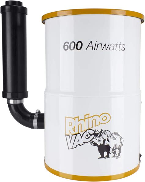 Compact Central Vacuum From Rhinovac 600 Airwatts Home