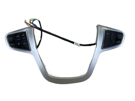 مجموعه کلید کامل باقاب کروز کنترل و ضبط روی فرمان دنا و دنا پلاس اصلی