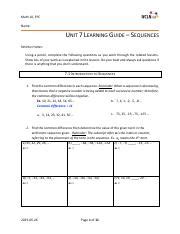 Understanding Arithmetic Sequences: Complete Guide | Course Hero