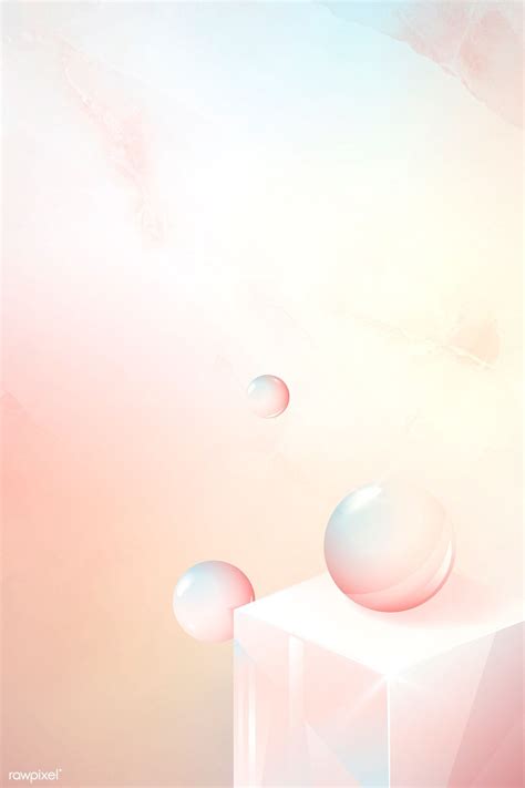 3d Cube And Sphere Abstract Design Vector Premium Image By Aew Phone