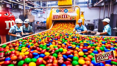 Inside The Worlds Largest Mandms Factory How Your Favorite Candy Is