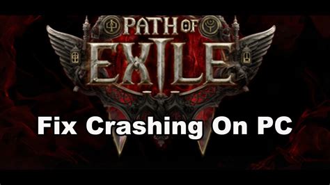 Fix Path of Exile 2 Crashing, Crash On Startup, Crash To Desktop On PC - YouTube