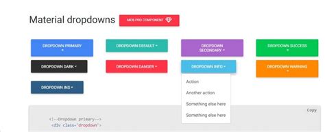 Bootstrap DropDown Menu Examples With Code OnAirCode