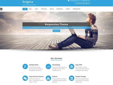 Download Enigma Premium Theme Blogwings