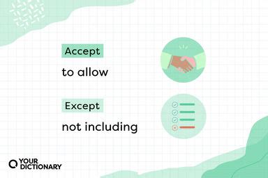 Excepting Definition Meaning YourDictionary