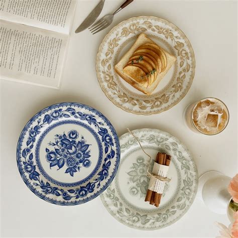 접시·플레이트 웨스트라인 빈티지 카페 플레이트 S 3color 디저트 브런치 플레이팅 앞접시 오늘의집 쇼핑