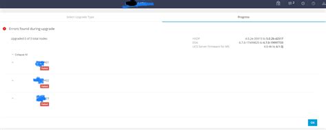 Hyperflex Cluster Upgrade Failure E To B Cisco Community