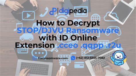 How To Decrypt Stopdjvu Ransomware With Id Online Extension Cceo Qqpp R2u Youtube