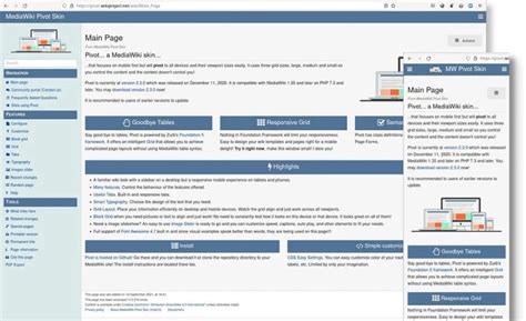 Best Responsive Mediawiki Skins