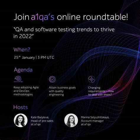 A1qa On Linkedin A1qanews Softwaretesting Techroundtable