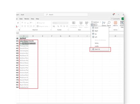 how to extract names from cells based on birthdate in excel
