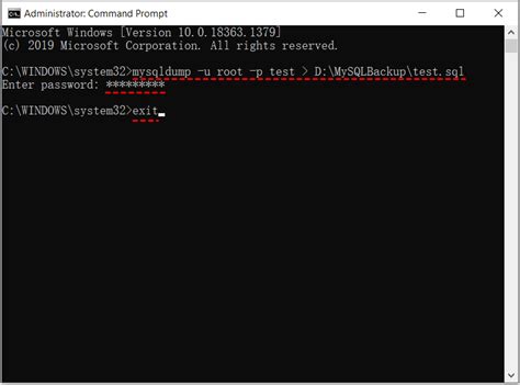 Windows系统上MySQL备份整个数据库的方法推荐