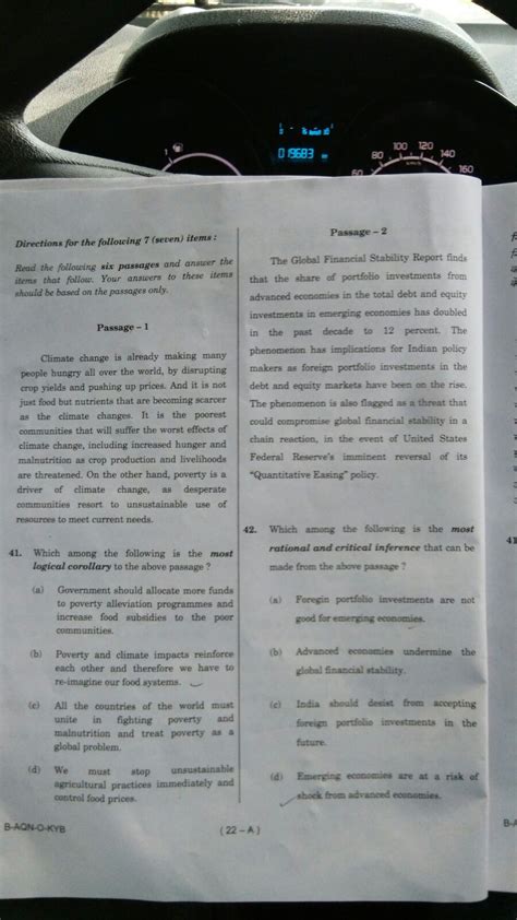 UPSC Prelims Examination Question Paper CSAT Paper II 2015 IASbaba