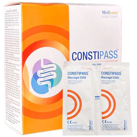 Constipass Macrogol 3350, Chỉ định trong trường hợp táo bón mãn tính!